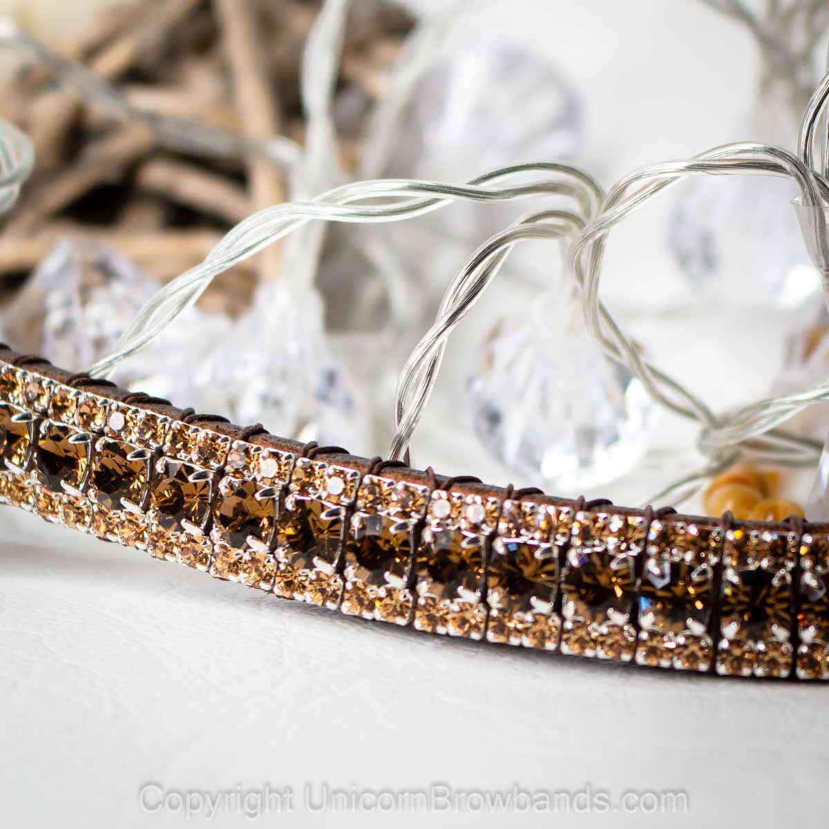 Gold and Bronze Browband